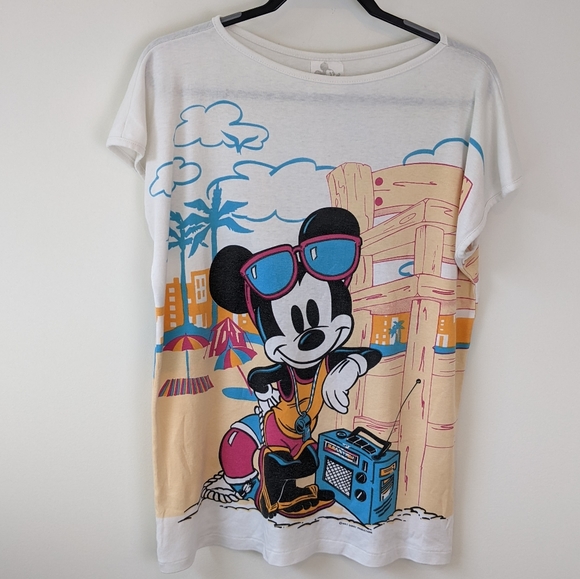 Vintage | Tops | Vintage Walt Disney Productions Mickey Mouse Lifeguard ...
